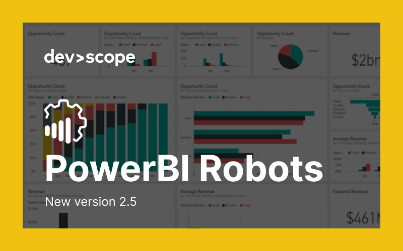 PowerBI Robots 2.5 is here: what’s new? - dev>scope