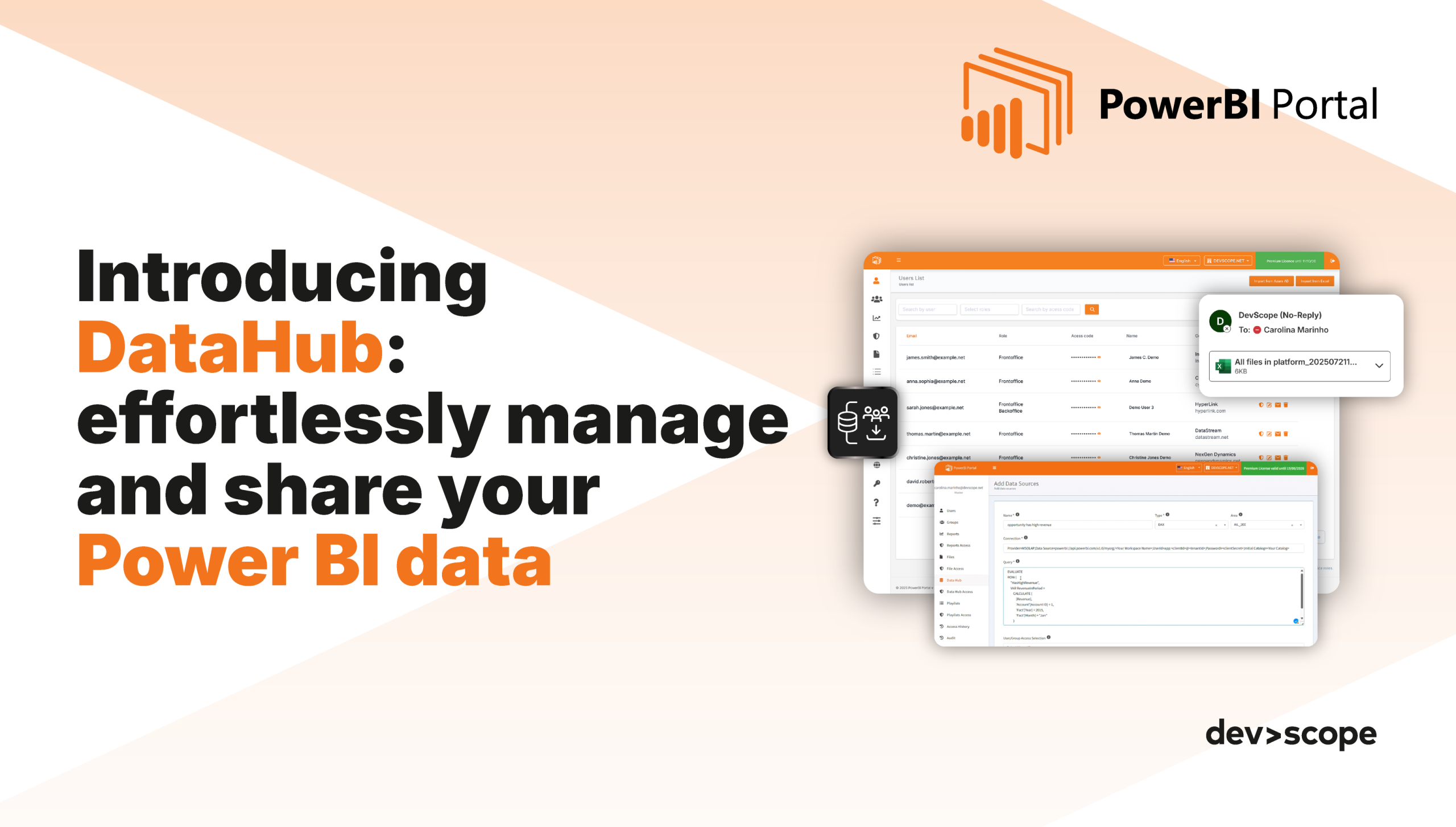 PowerBI Portal gets even smarter: Introducing the DataHub feature
